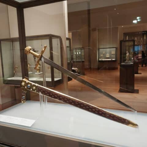 Joyeuse the Legendary Sword of Charlemagne in the Louvre
